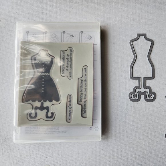 Stampin' Up! | Design | Stampin Up All Dressed Up And Dress Up Dies ...
